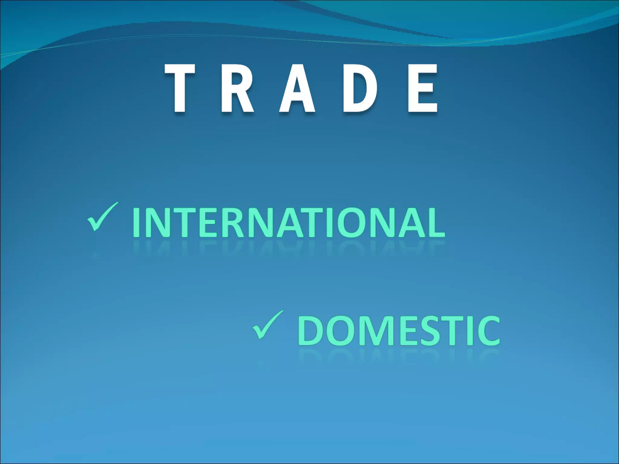 International trade ppt | PPT