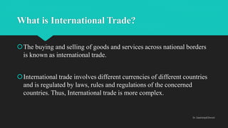 International trade ppt | PDF