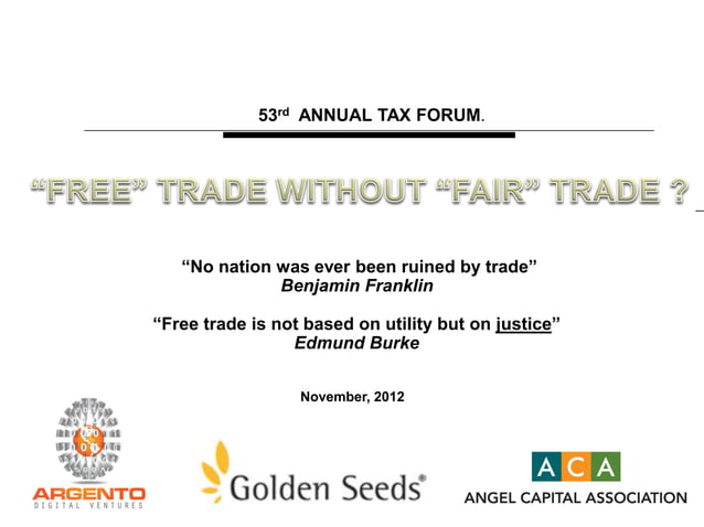 "Free" Trade without "Fair" Trade? -- how should the U.S. react to ...