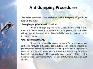 International Trade Regulation | PPT