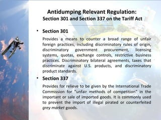 International Trade Regulation | PPT