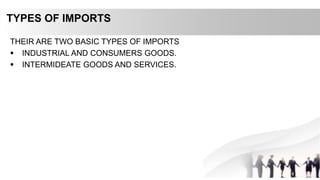 International trade scenerio of india's export$import | PPT