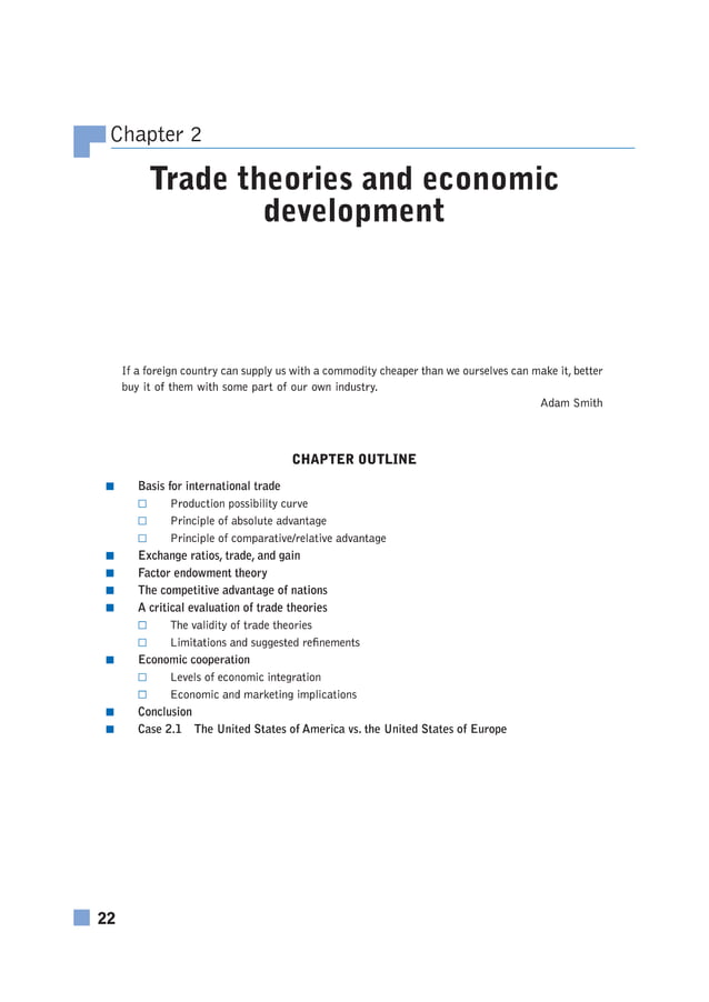 International trade theories | Merchantilism | Absolute Advantage ...