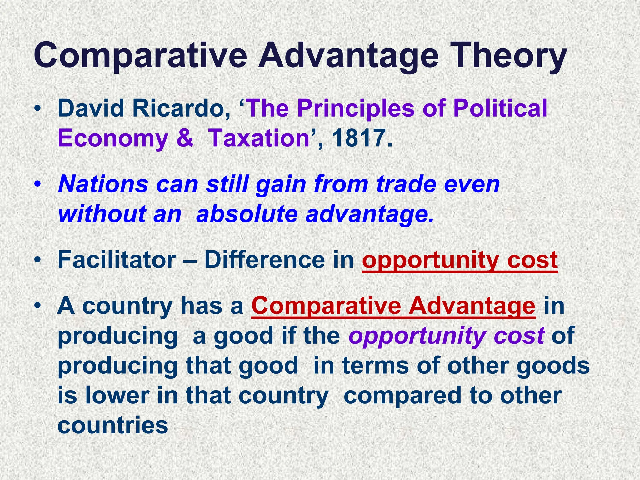 International Trade Theories .pptx