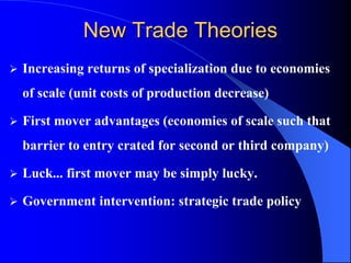 InternationalTrade Theory .ppt