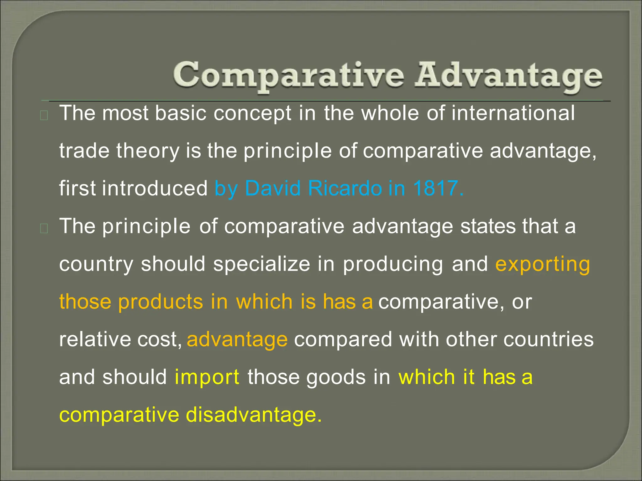international trade theory unit 2 classical theory.pptx