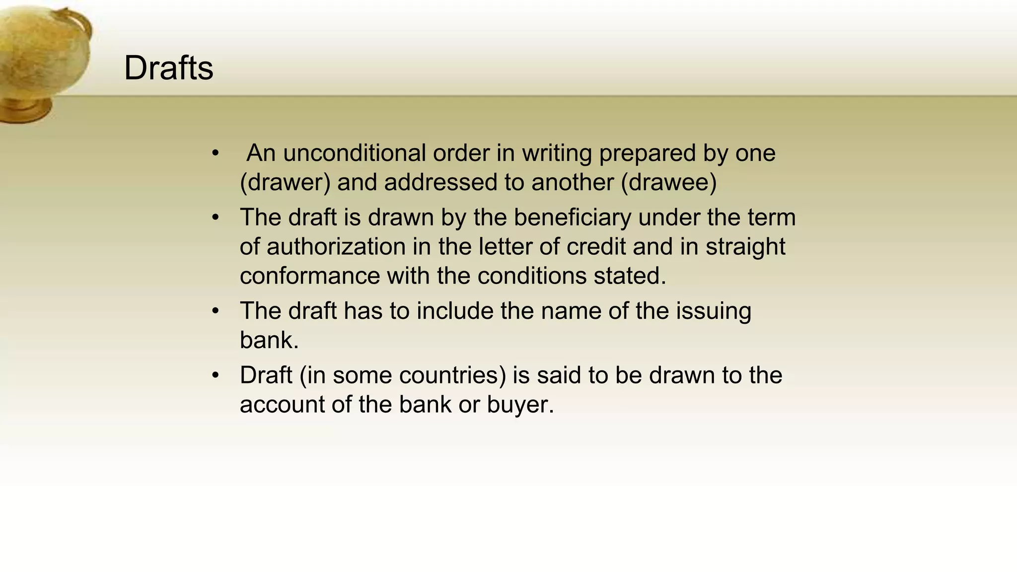 Letter of Credit | Documentary Collection | DA and DP process | Trade ...