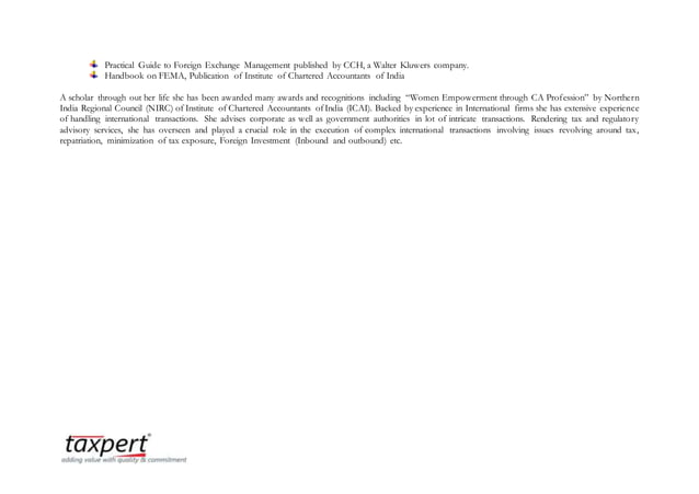 International Transactions-Transfer Pricing | DOCX