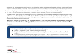 International Transactions-Transfer Pricing | DOCX
