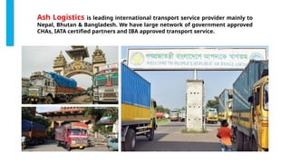 Ash Logistics – Seamless International Transportation Across Borders | PPTX
