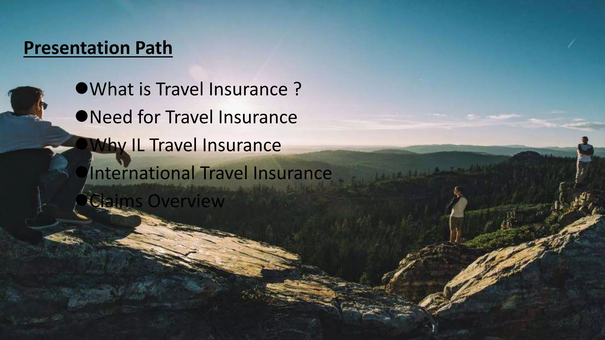 International travel insurance | PPTX
