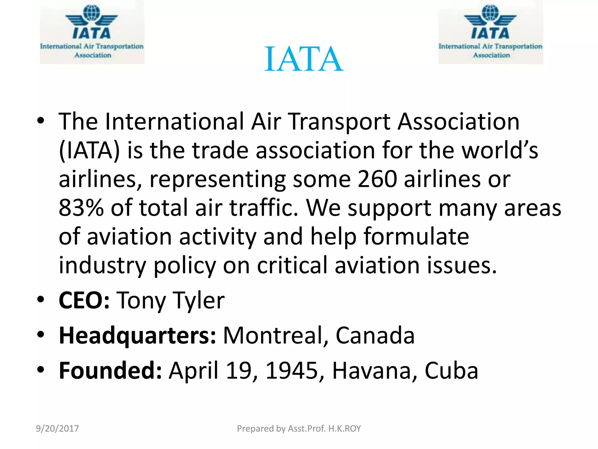 International travel organizations | PPTX