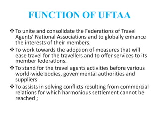 International travel organizations | PPTX