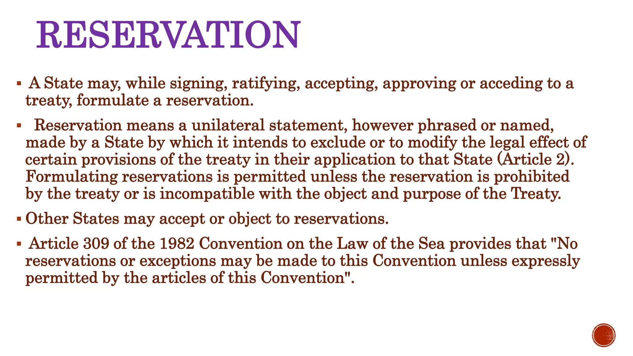 International treaties/ convention | PPTX
