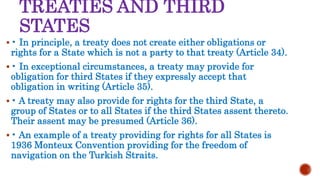 International treaties/ convention | PPTX