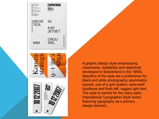 International typographic style | PPTX