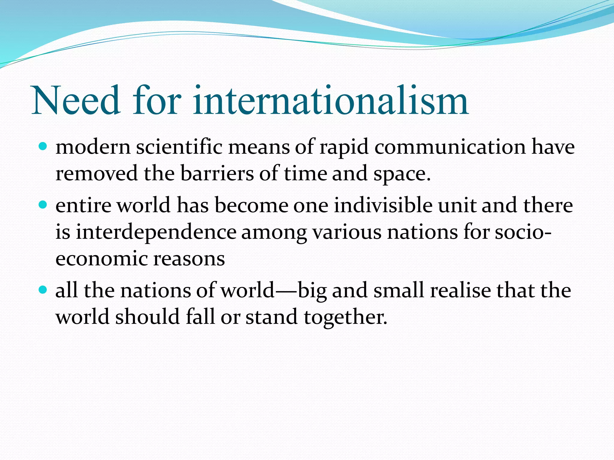 International understanding | PPT