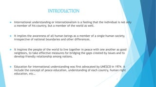 INTERNATIONAL UNDERSTANDING-PPT. PHILOSOPHY.pptx