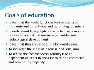 International understanding | PPTX