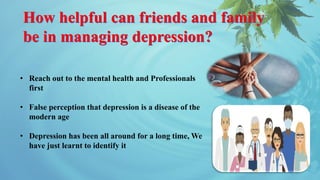 International youth day presentation on depression and higher education ...