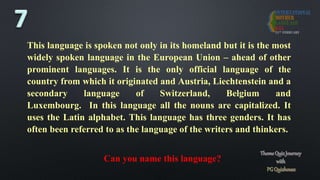 Internationa mother language day quiz full set- 21.2.2021