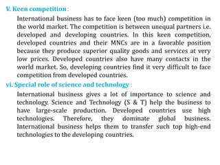 Internationl Business and how businesses go international | PPT