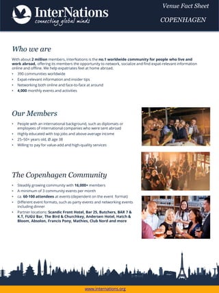 InterNations fact sheet cph | PDF