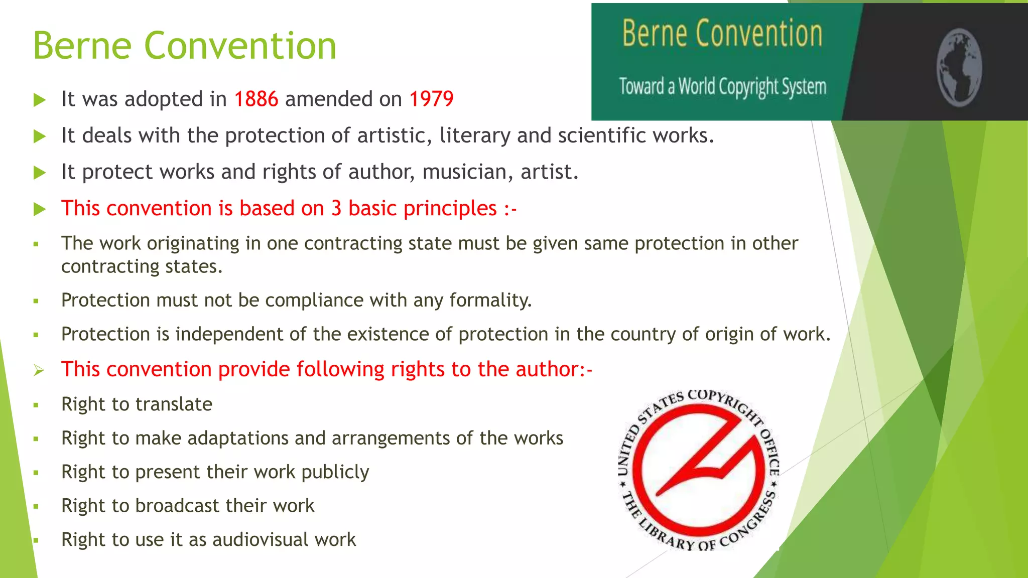Internatonal agreements | PPTX