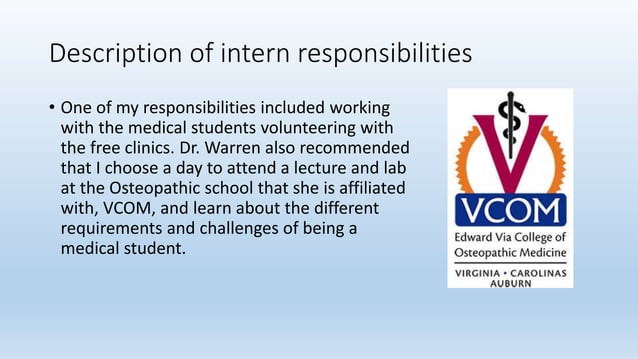 Internship Overview | PPT