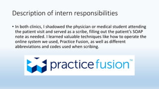 Internship Overview | PPTX