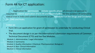 clinical trial Management with ethics committee | PPTX