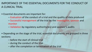clinical trial Management with ethics committee | PPTX