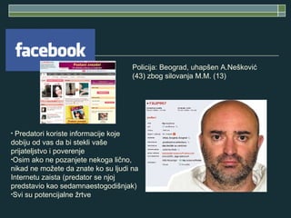 Bezbednost na internetu - Milan | PPT