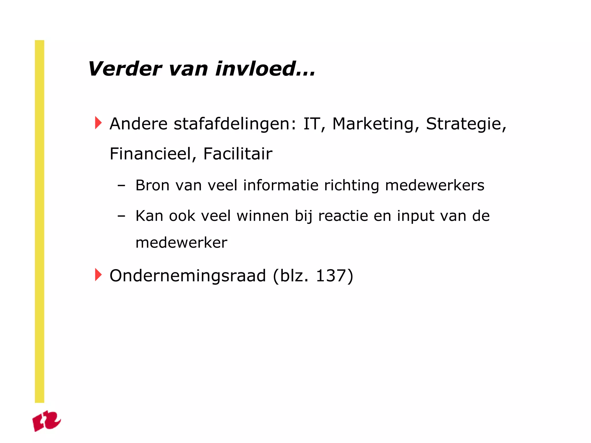 Interne Communicatie als Managementinstrument | PPT