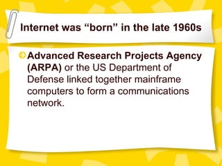 Internet | PPT