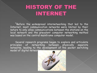 Internet | PPT
