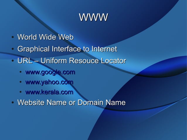 Introduction to Internet And Web | PDF