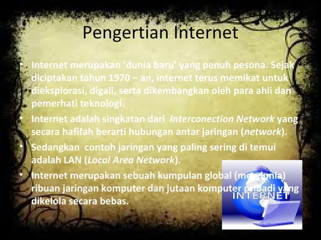 Dasar dasar internet | PPT