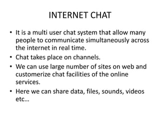 Internet Computer Application in Business | PPTX
