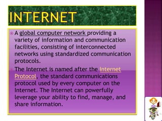 Internet Presentation | PPTX
