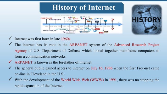 The Uses Of Internet | PPTX