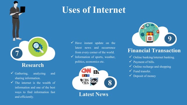 The Uses Of Internet | PPTX