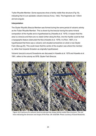 Geology dissertation Tryfan and Glyder Fach Snowdonia | PDF