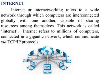 Overview of Internet | PPT