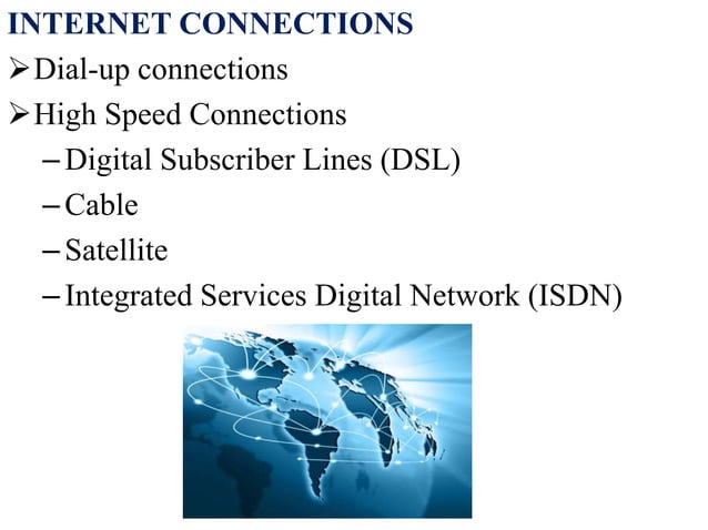 Overview of Internet | PPT | Internet | Computing