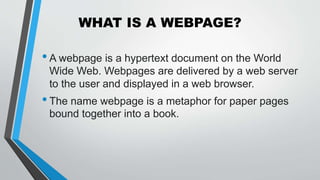 Internet.pptx | Internet | Computing