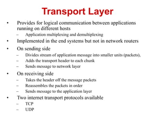 presentation on Internet and its protocol | PPT