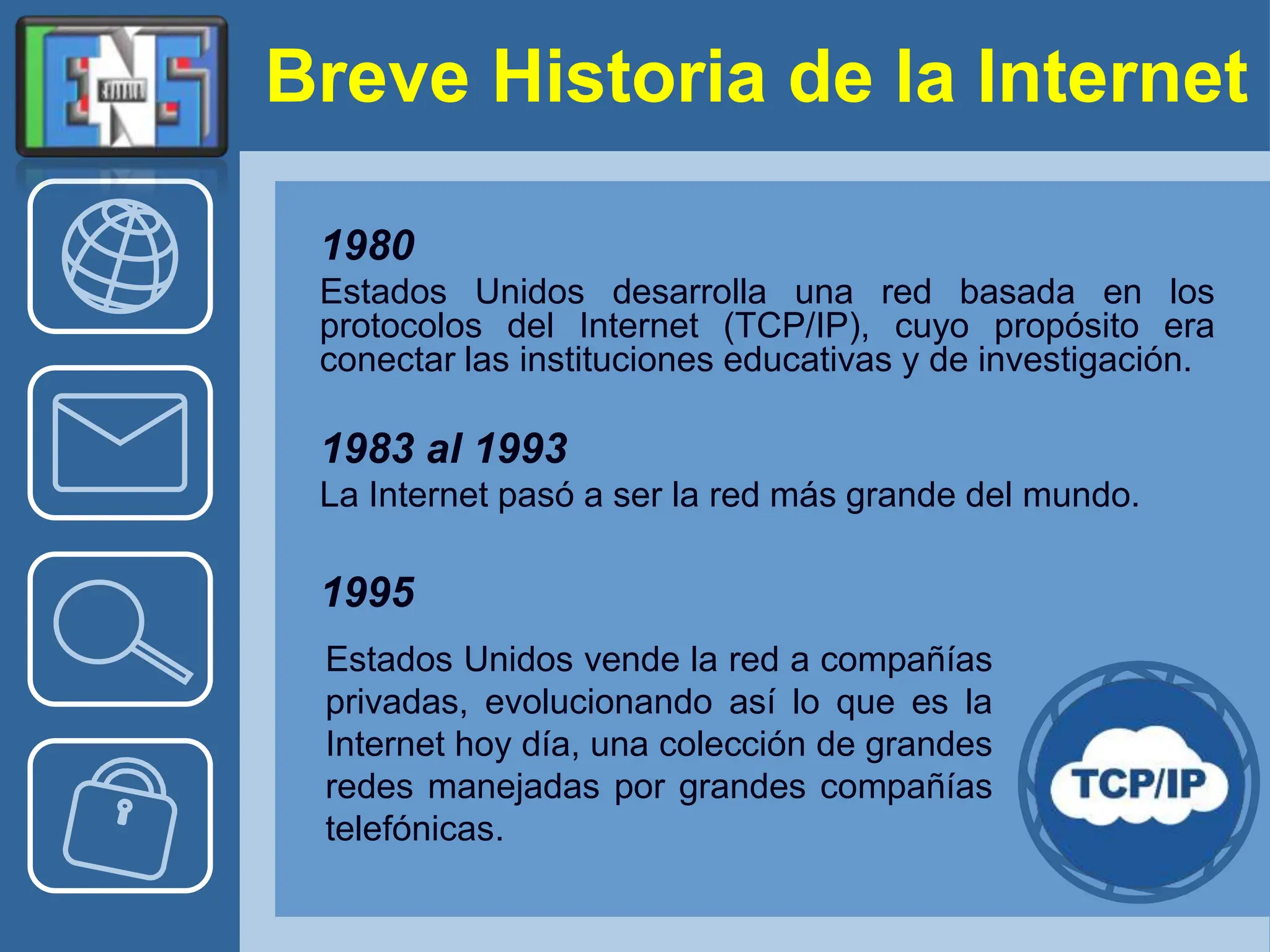 Historia, Características y Evolución del Internet | PPTX