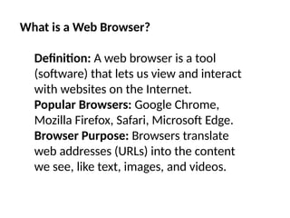 internet.pptx internet introduction for s | PPT