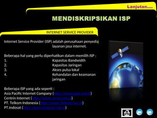 PENGERTIAN, SEJARAH DAN PERKEMBANGAN INTERNET.ppt